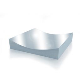 Cylindrical concave metallic coated mirrors